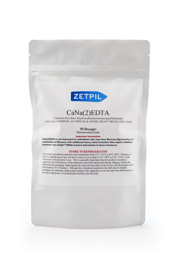 Zetpil™ CaNa(2)EDTA Chelation Suppository - Zetpil