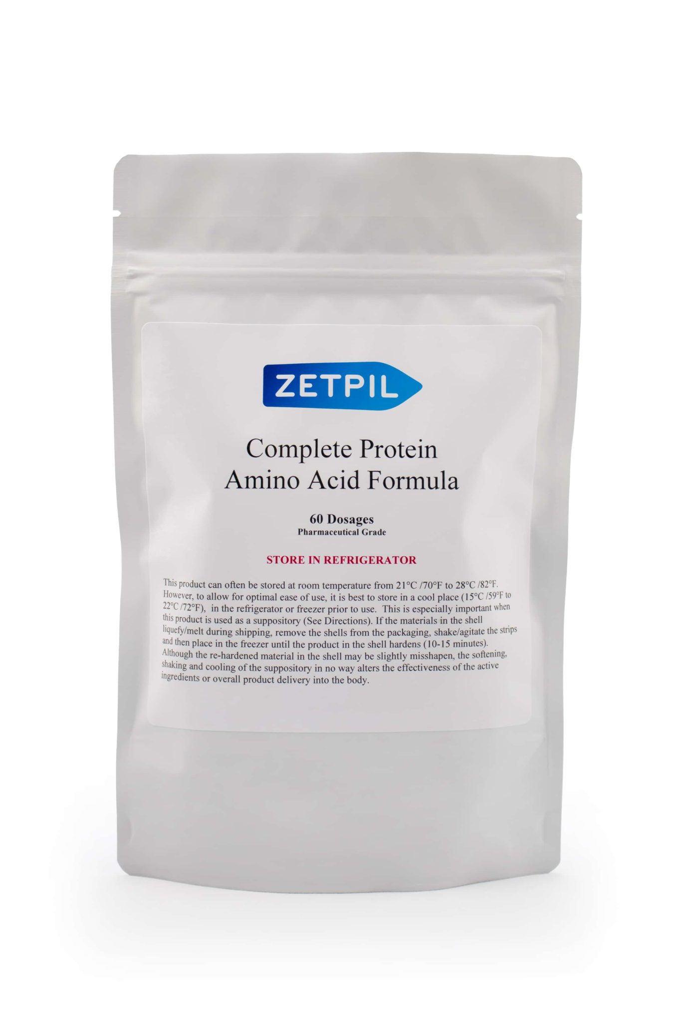 Zetpil™ Complete Protein Amino Acid Suppository - Zetpil
