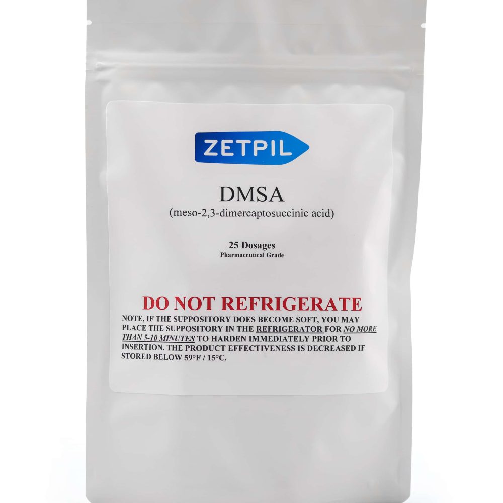 Zetpil™ DMSA Chelation Suppository (PRE-ORDER NOW. EXPECTED TO SHIP ...