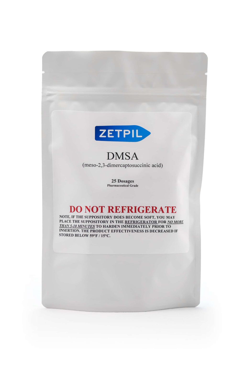 Zetpil™ DMSA Chelation Suppository (PRE-ORDER NOW. EXPECTED TO SHIP ...