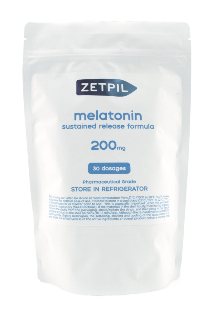 Zetpil™ Melatonin 200mg SR Suppository - Zetpil