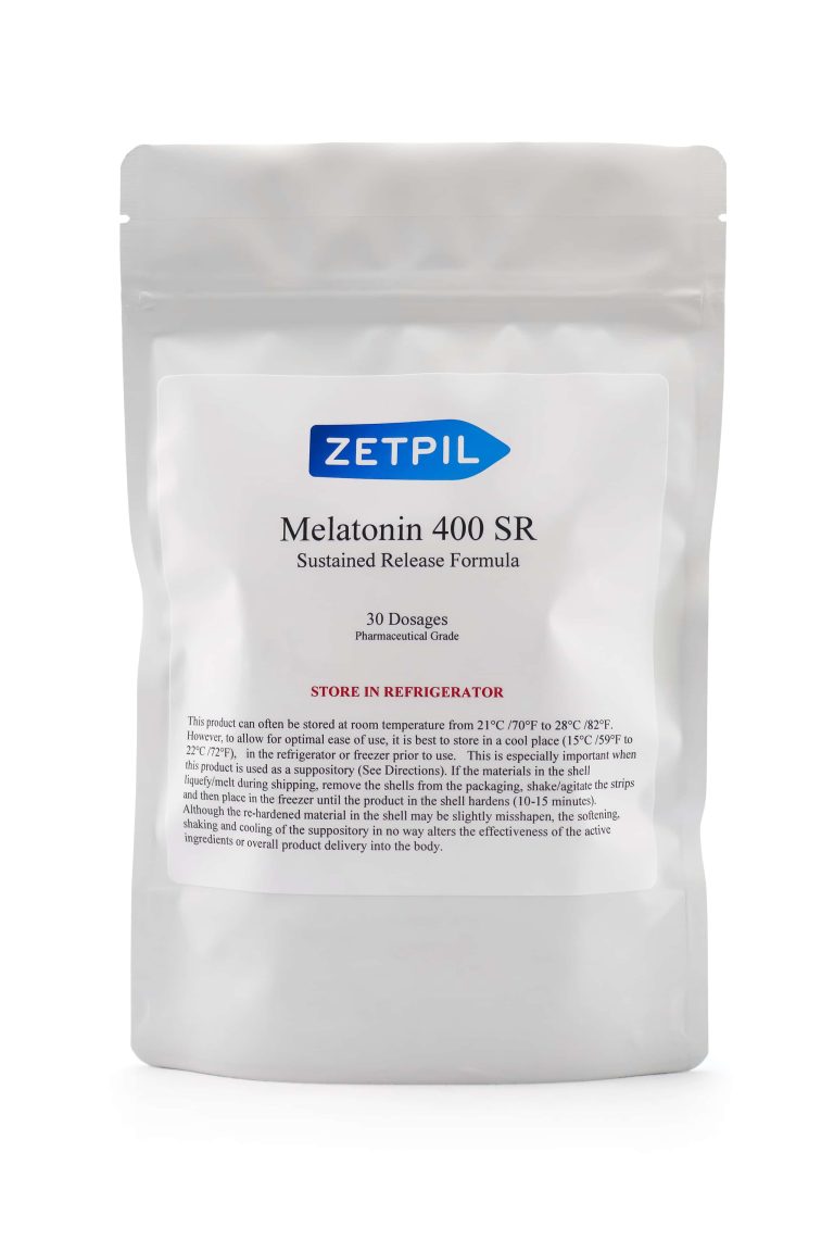 Zetpil™ Melatonin 200mg SR Suppository - Zetpil