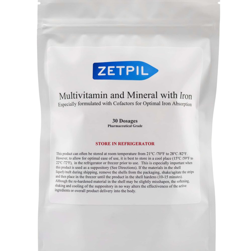 Zetpil™ Multivitamin & Mineral Suppository - Zetpil