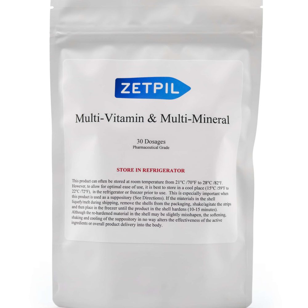 Zetpil™ Multivitamin & Mineral Suppository - Zetpil